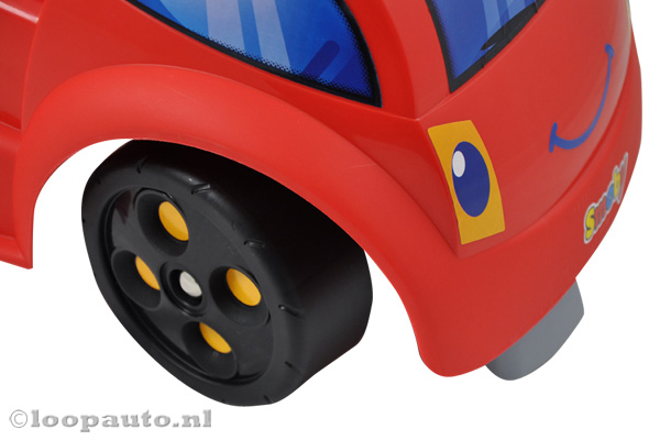 Smoby Initio Rood | Loopauto.nl