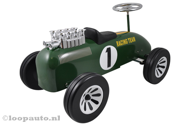 Racing Team Formule 1 groen | Loopauto.nl